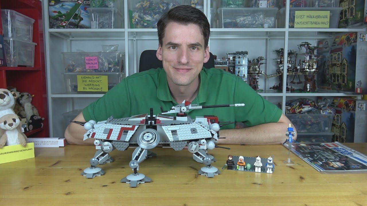 LEGO® konnte es auch einmal modular! Star Wars 7675 - AT-TE Walker ...