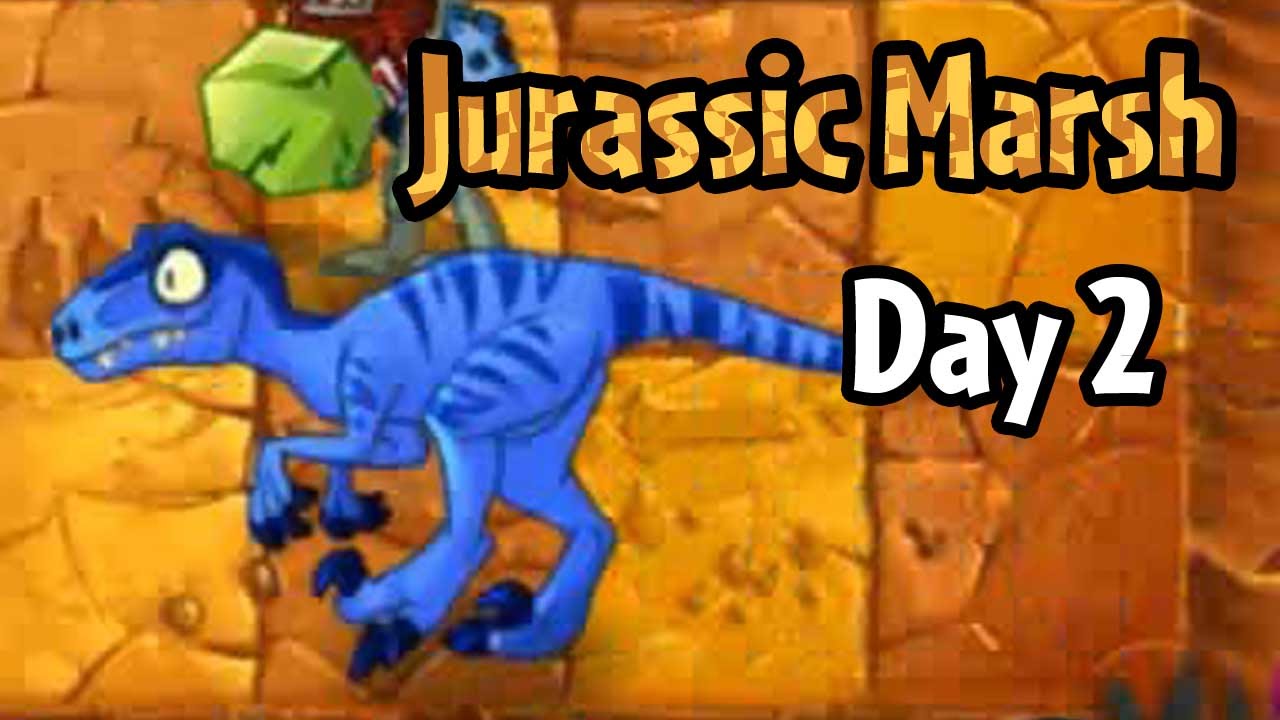 Plants vs Zombies 2 - Jurassic Marsh Day 2 Replay: No Torchwood - YouTube