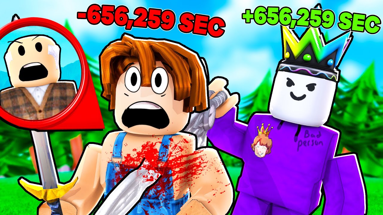 I Used GLITCHED Sword To STEAL TIME On Roblox - YouTube