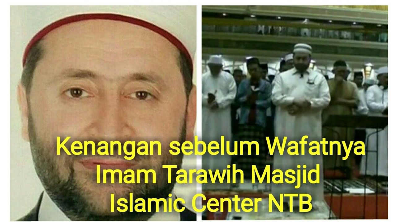 Kenangan sebelum wafatnya Syaikh Prof. Dr. Khalid Barakat, Imam Tarawih ...