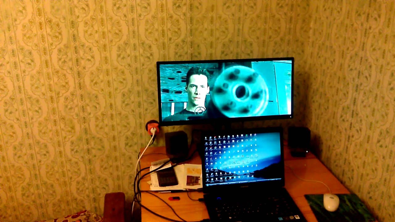 The Matrix on Dell U2913WM ultrawide monitor - YouTube