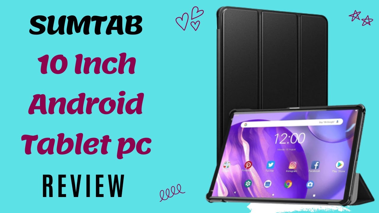 10 Inch Android Tablet pc, 64GB ROM 128GB Expand, Octa-Core Tablets ...