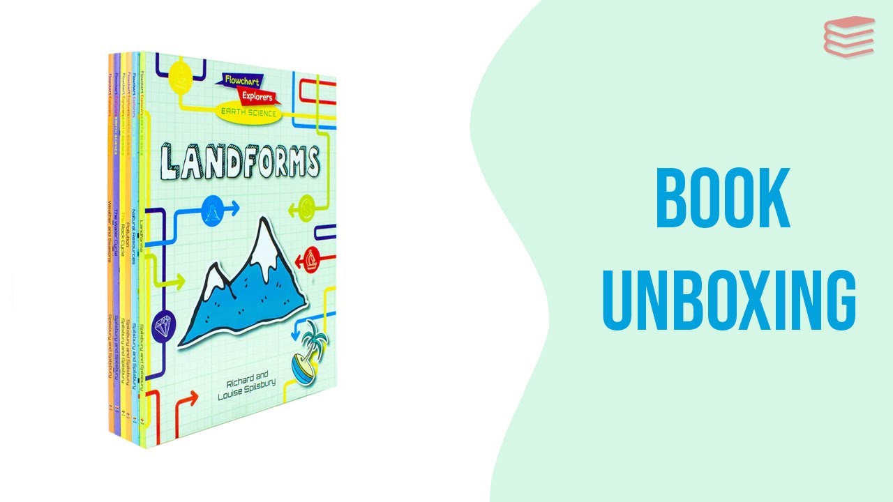 Flowchart Explorers Earth Science STEM 6 Books Set - Book Unboxing ...