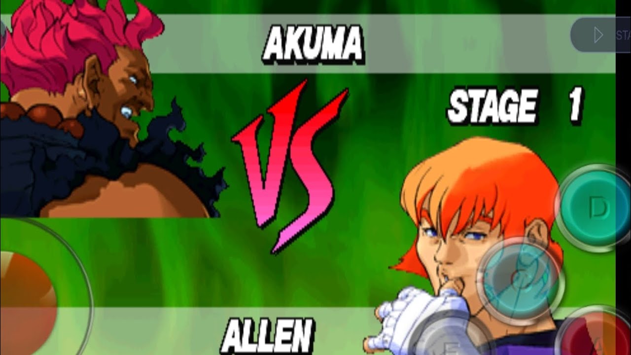 Street fighter ex plus AKUMA VS ALL - YouTube
