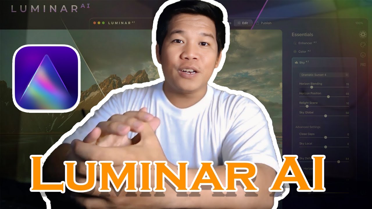 មកប្រើប្រាស់ កមុ្មវិធី Luminar Ai [ MAC luminar Neo ] - YouTube