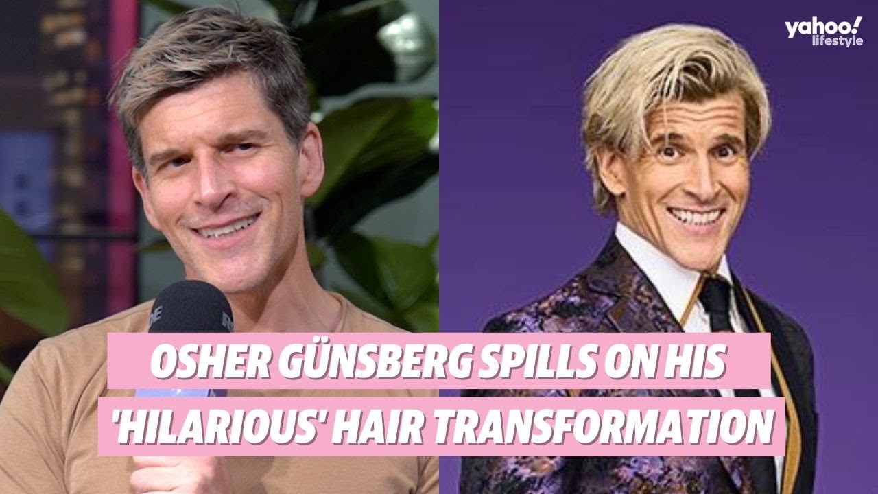 Osher Günsberg spills on his 'hilarious' hair transformation | Yahoo ...