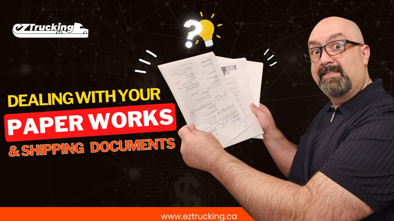 Trucking Shipping Documents, BOL & Freight Paperworks - YouTube