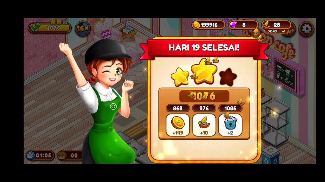 CAFE PANIC COOKING GAME VALENTINE SEASON 2021 DAY #19 - YouTube