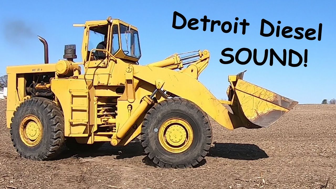 Clark Michigan wheel loader - YouTube