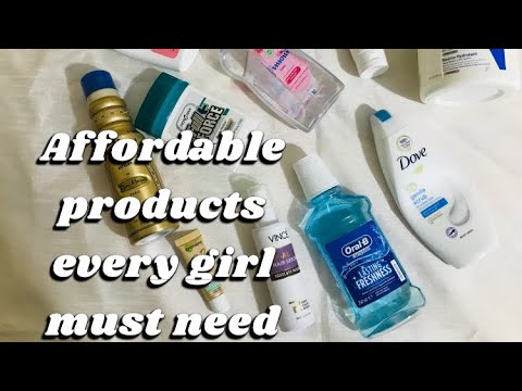 Affordable products every girl must need /everyday use products/ skin ...