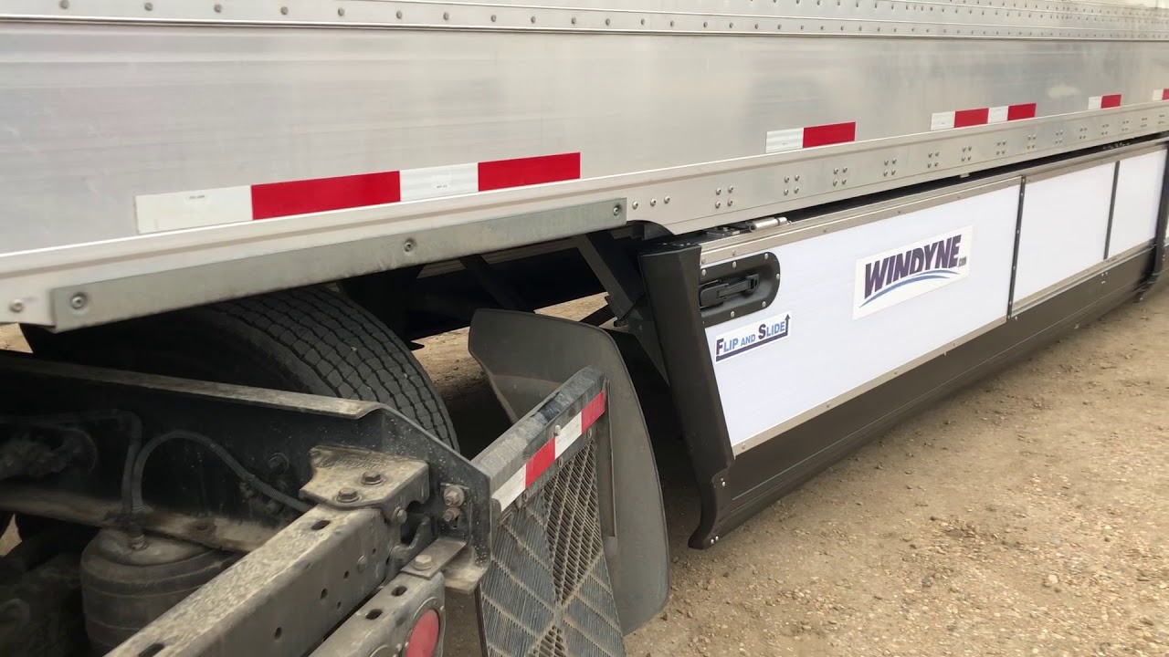 Windyne Trailer Skirts - Alley Docking - YouTube
