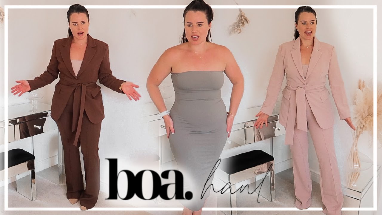 BECAUSE OF ALICE (BOA) TRY-ON HAUL | UK SIZE 12 | IS IT WORTH IT? - YouTube