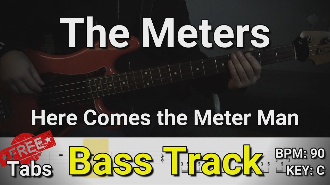 The Meters - Here Comes the Meter Man (Bass Track) Tabs - YouTube Music