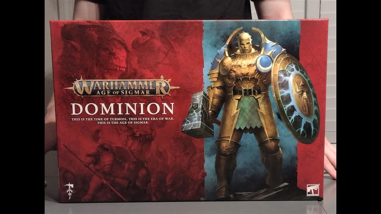 Warhammer Dominion Box Opening and First Impressions - YouTube