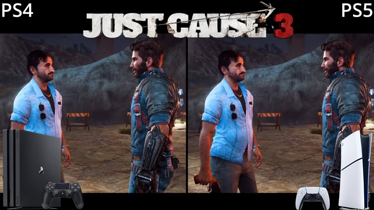 Just Cause 3 - PS4 Pro vs PS5 Comparison - YouTube