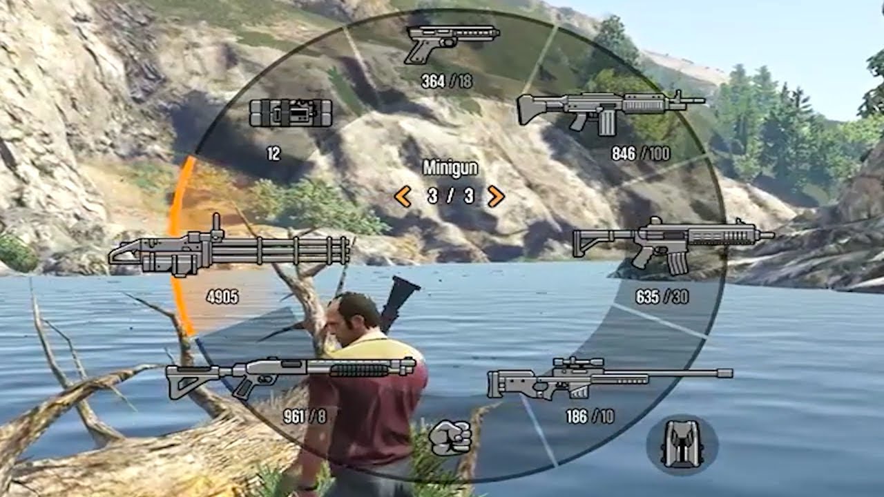 GTA VI Weapon Selection (Preview) - DarkViperAU - YouTube