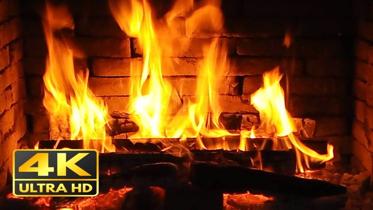 🔥 Cozy Fireplace Sounds for Sleeping 💤 Instantly Sleep With Crackling ...