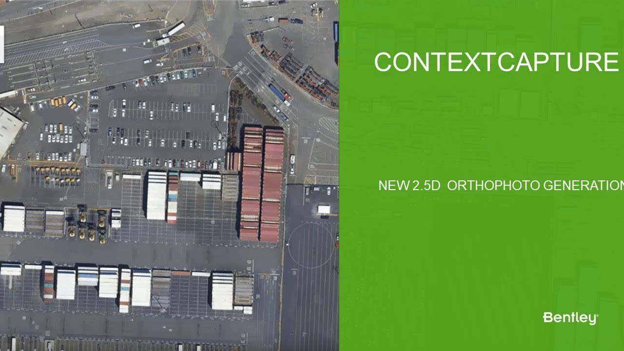 iTwin Capture Tutorial: New 2.5D Orthophoto Generation - YouTube
