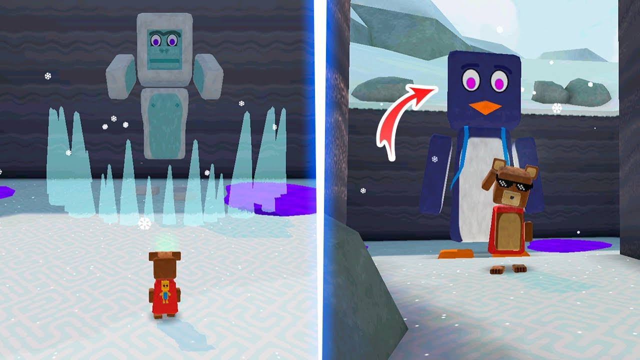 Boss Penguin - Super Bear Adventure Gameplay Walkthrough - YouTube