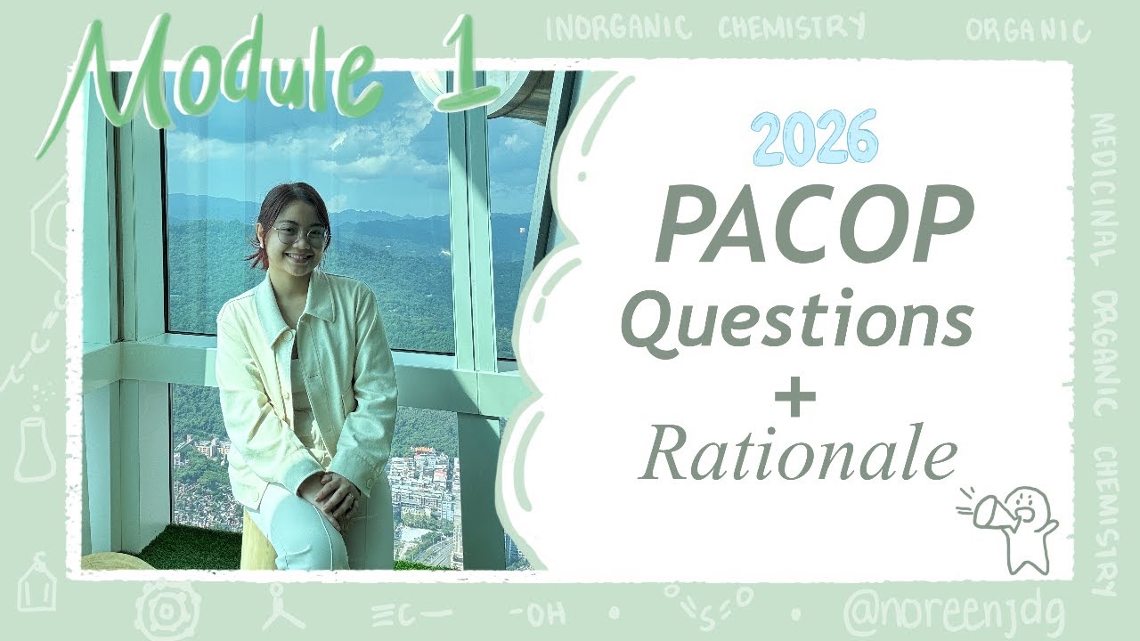 Module 1 Pharmacy Board Exam Review: PACOP Questions & Rationale - YouTube