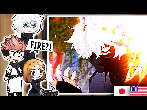 Jujutsu Kaisen react to Gabimaru // Jigokuraku // Gacha React - YouTube