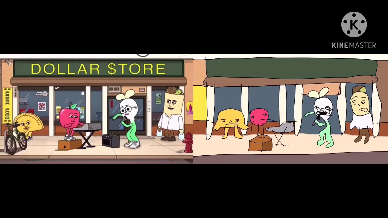 Apple And Onion Theme Song Side-By-Side Original Vs. Homemade - YouTube