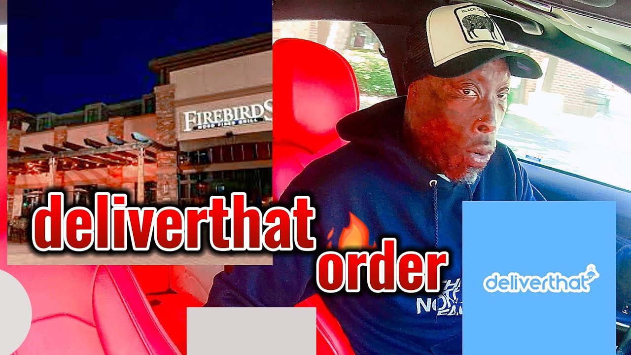 My FIRST deliver that order on YOUTUBE |deliverthat| - YouTube