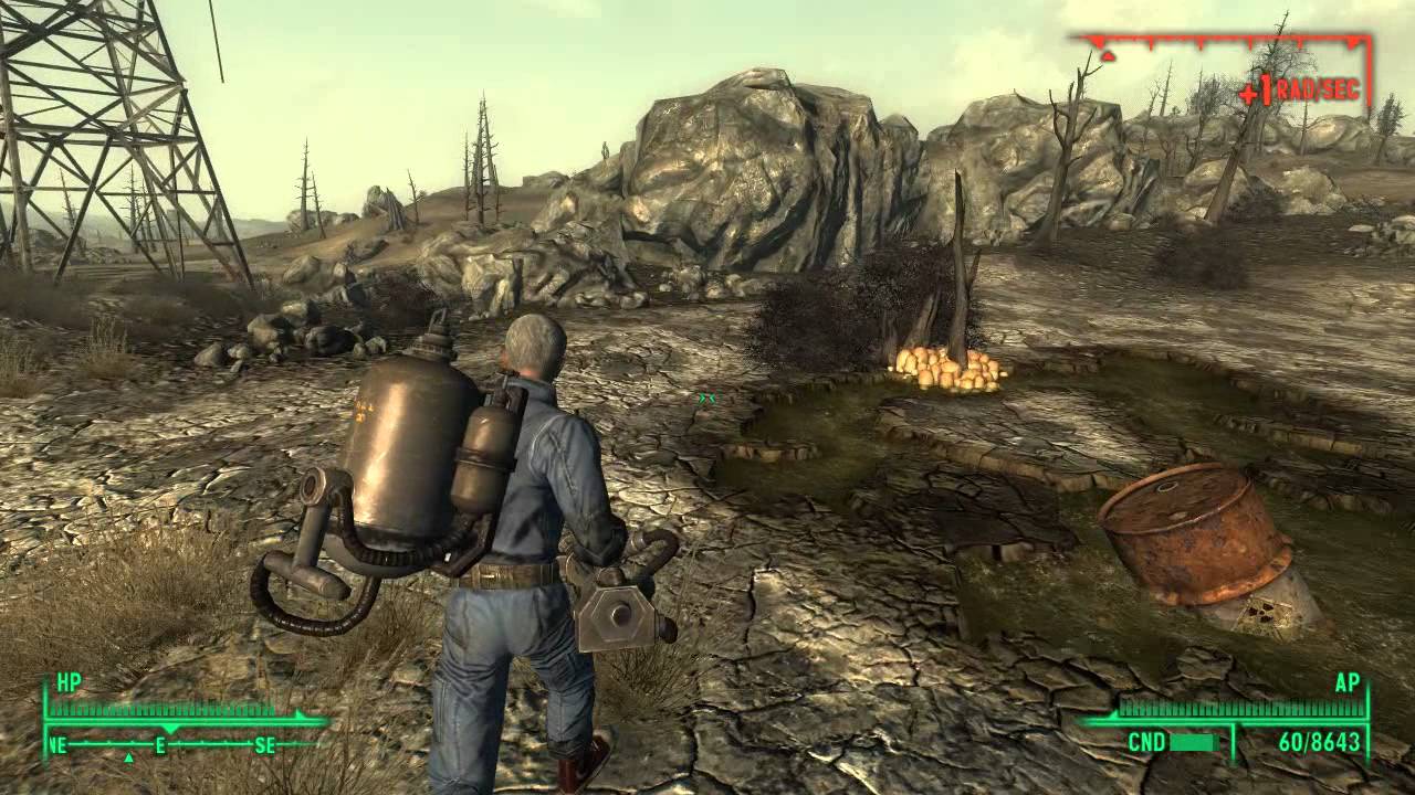 Fallout 3 - Deathclaw jumps up in the sky!?! - YouTube