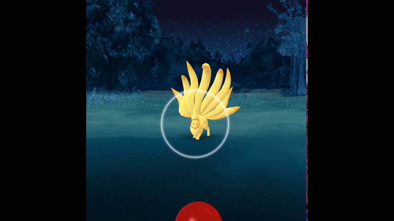 Pokemon Go Catching Ninetales - YouTube
