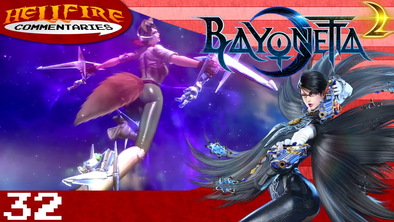 Bayonetta 2 playthrough [Extras Part 9: 3rd Climax ~Moon River Redux ...