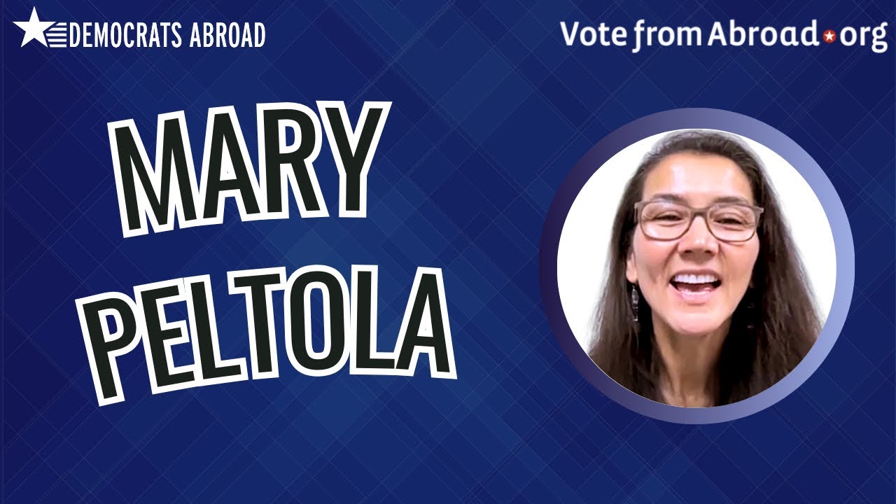 Rep. Mary Peltola of Alaska speaks to Democrats Abroad - YouTube