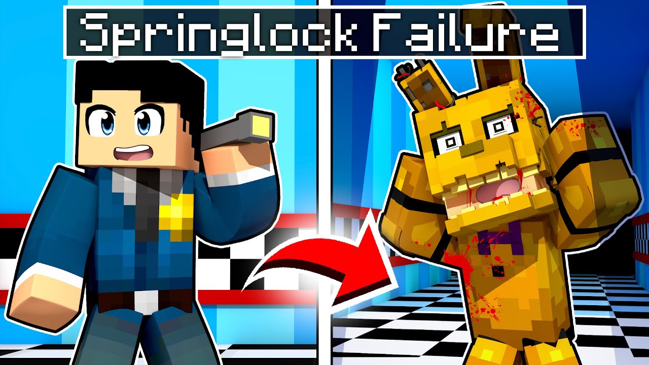Springlock Failures in Minecraft Security Breach - YouTube