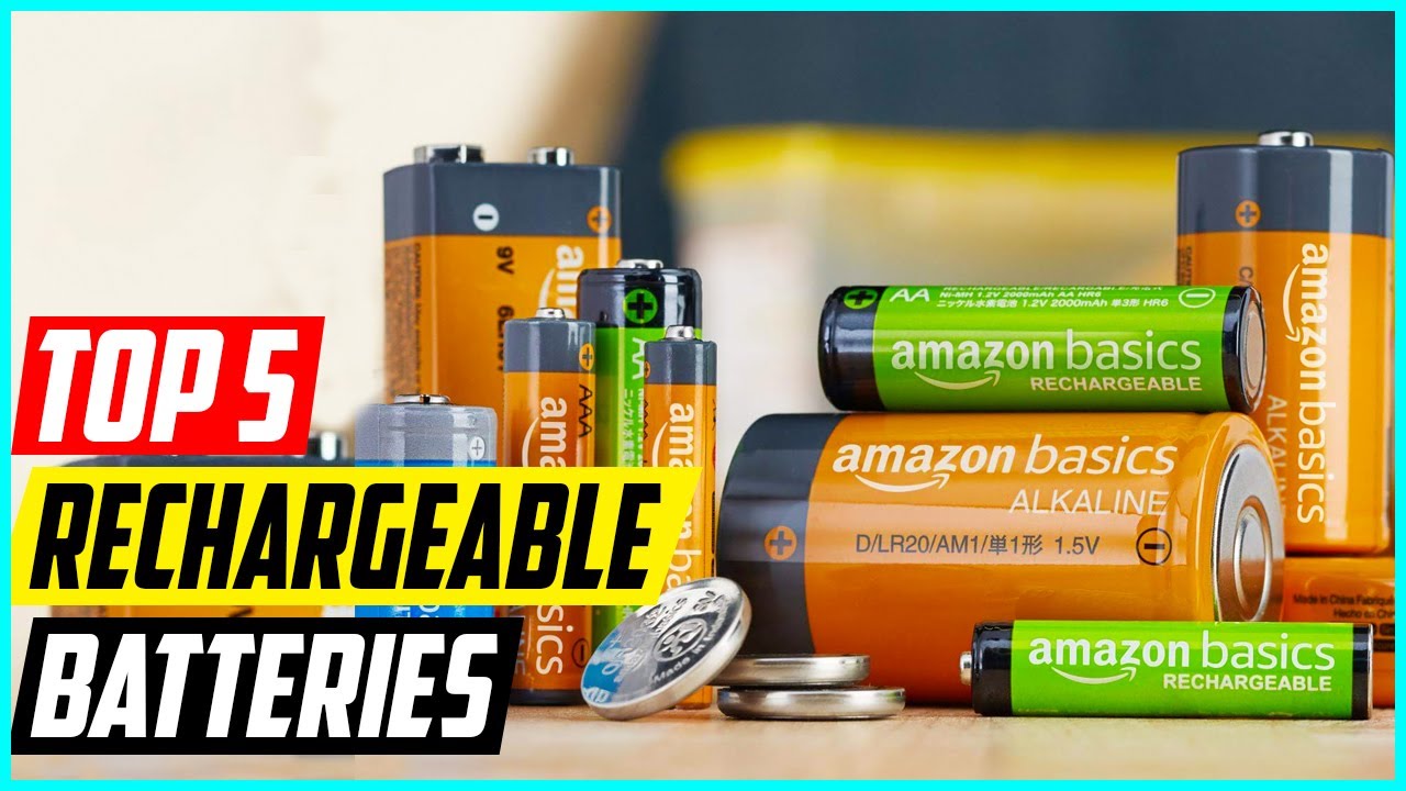 5 Best Rechargeable Batteries for 2024 - YouTube