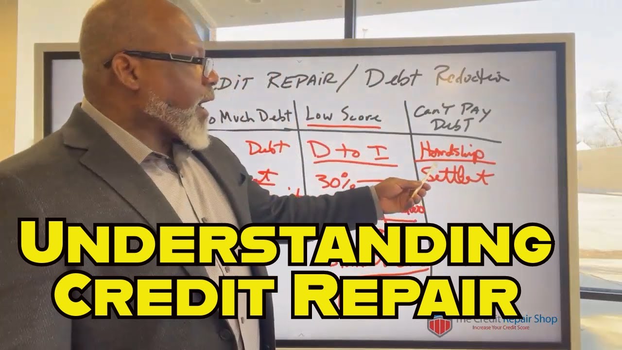 Understanding Credit Repair Credit Scores and Debt - YouTube