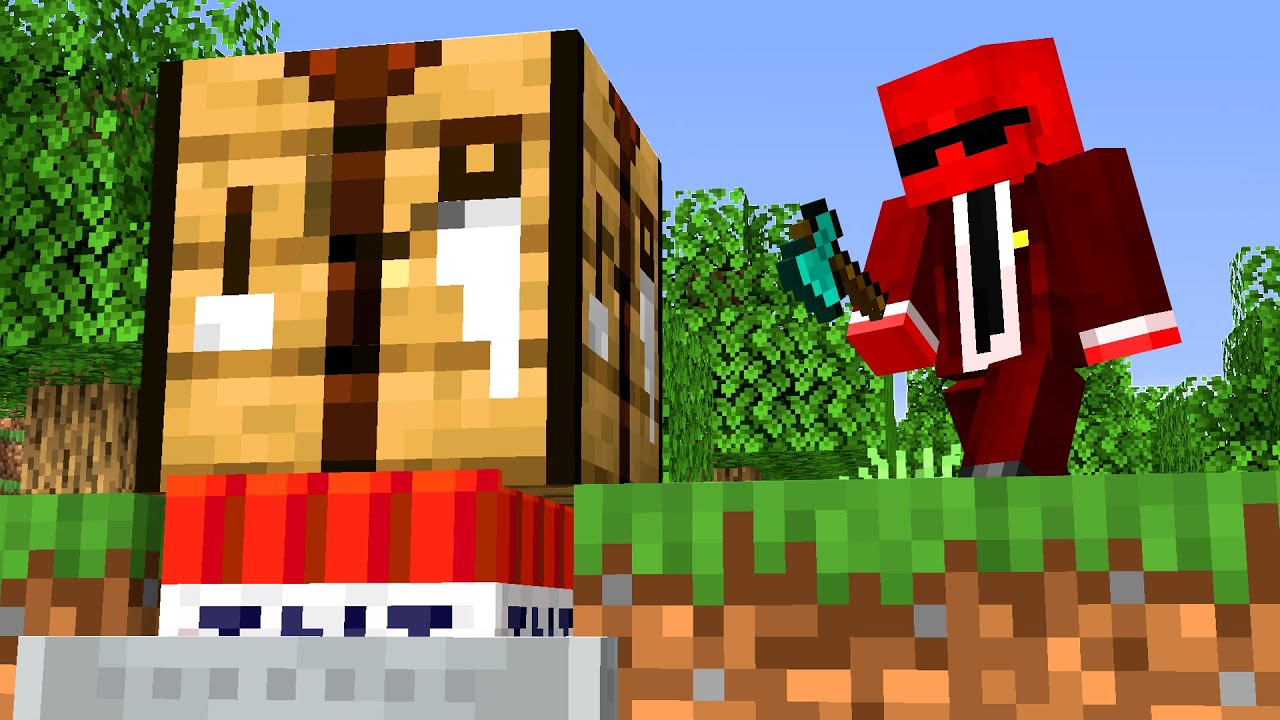 Using EXPLODING CRAFTING TABLES to ruin friendships... - YouTube