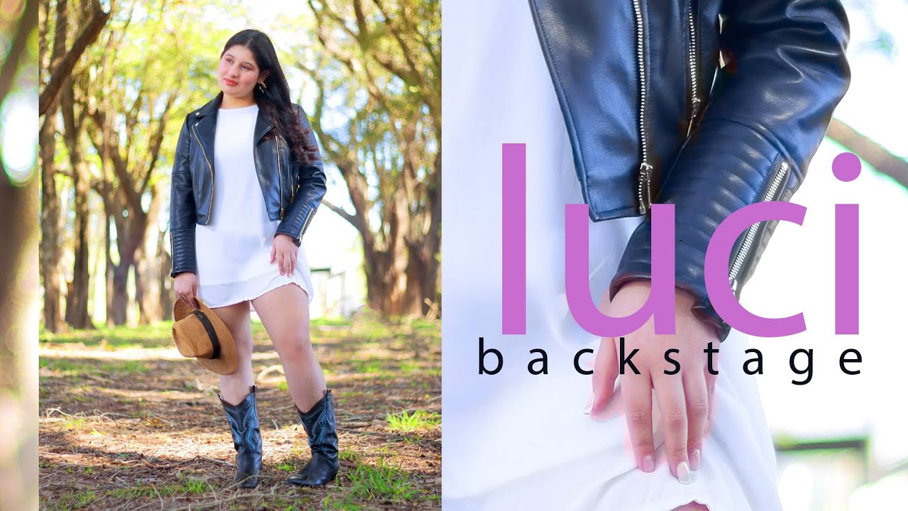 Backstage y Pintada Luciii - YouTube