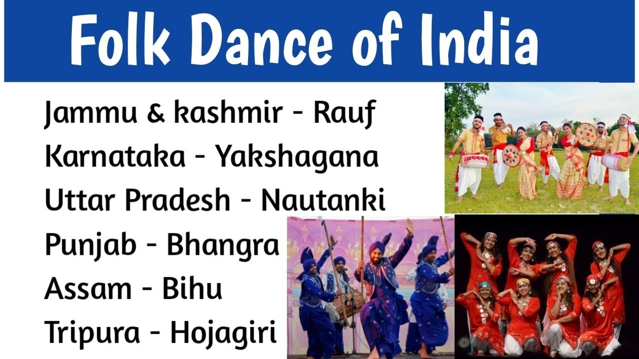 Folk dance of india l State wise folk dance of India #folkdance # ...