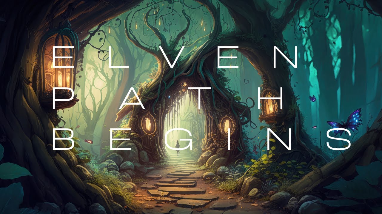 ELVEN PATH BEGINS | Enter Ambient Relaxation and Meditate #relaxing # ...