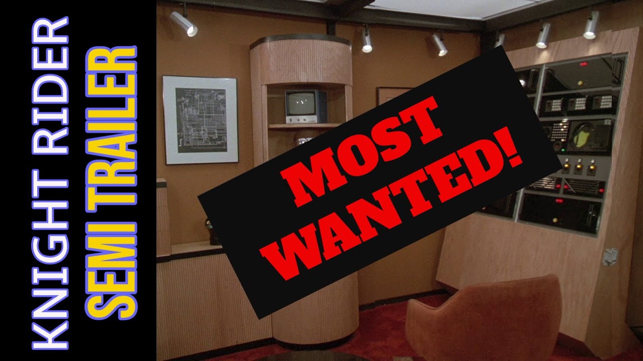 Knight Rider Semi Trailer - Help Us Find These Pieces for KITT's Mobile ...