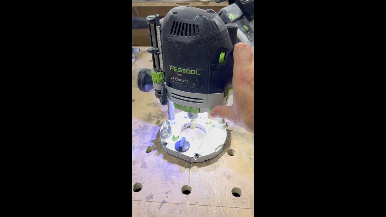 Lights for Festool OF1400 - YouTube