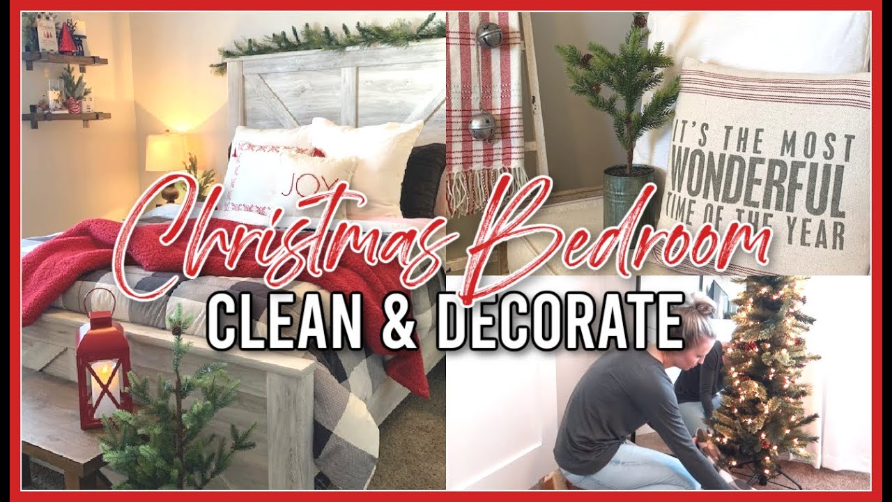 CHRISTMAS MASTER BEDROOM! | CLEAN & DECORATE FOR CHRISTMAS 2020 - YouTube