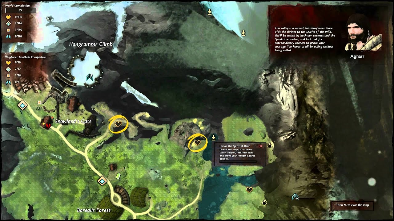 Guild Wars 2 - Scout/Map - YouTube