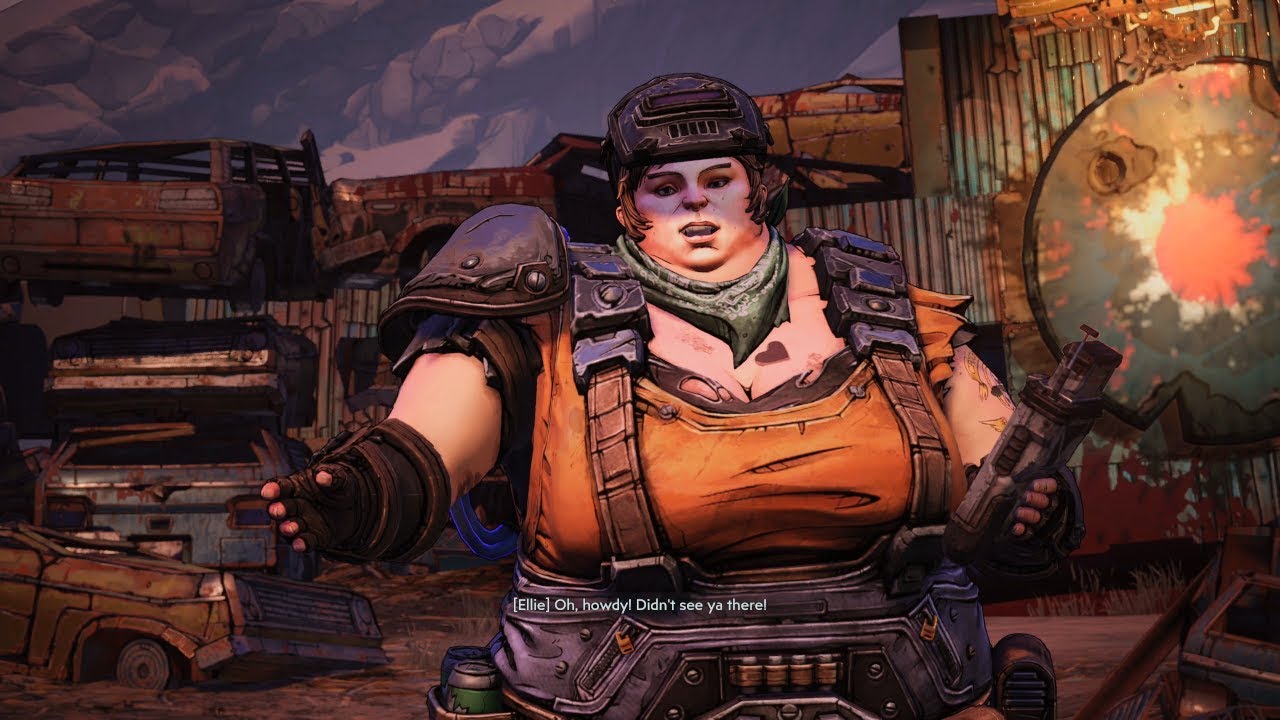 Borderlands 3 - see Ellie about a vehicle (get 1st vehicle) catch-a ...