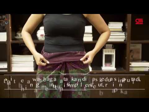 Mari Berkain - Kain Sarung dengan Dua Lipit
