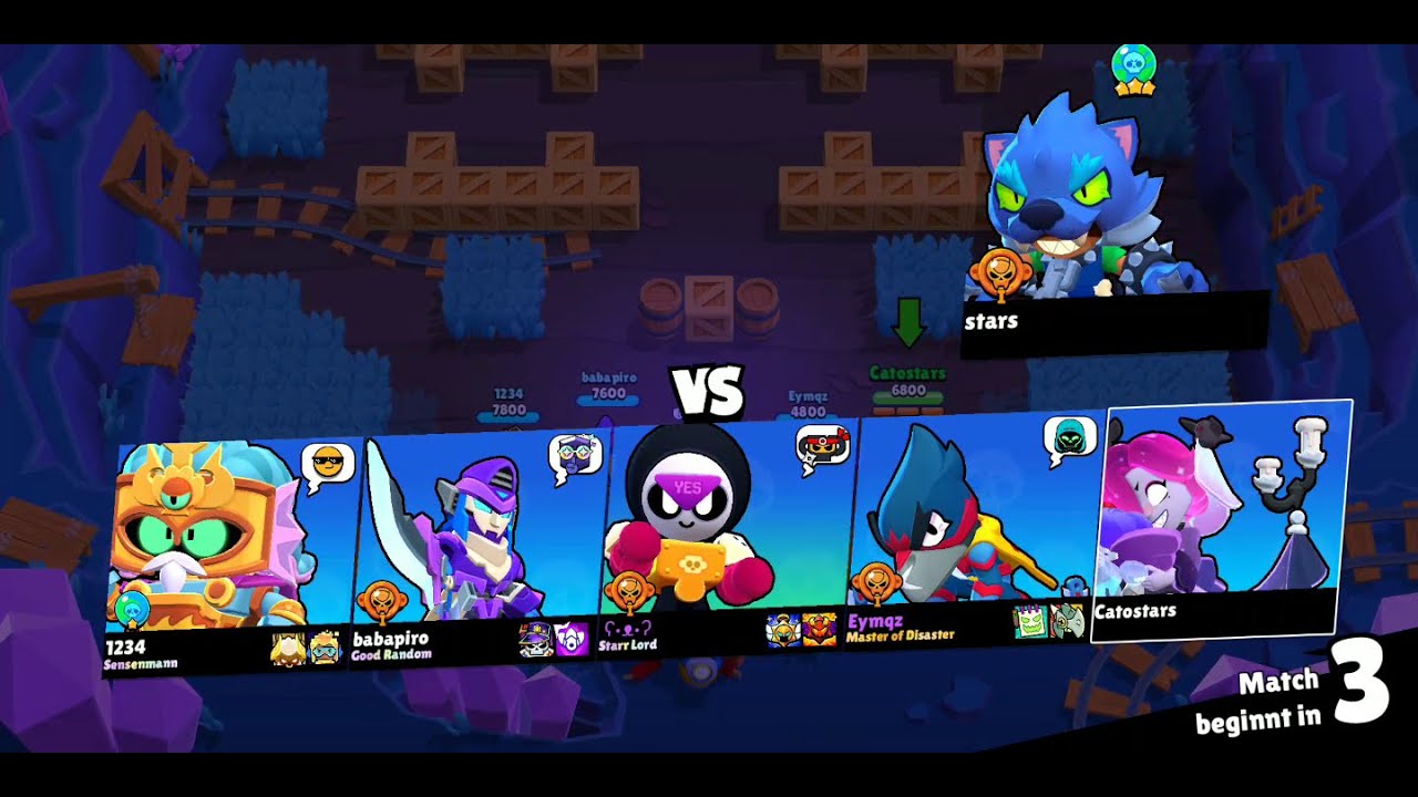 Brawl Stars - 5v1 Alle Gegen Einen - Virgo Colette Gameplay Teil 14 ...