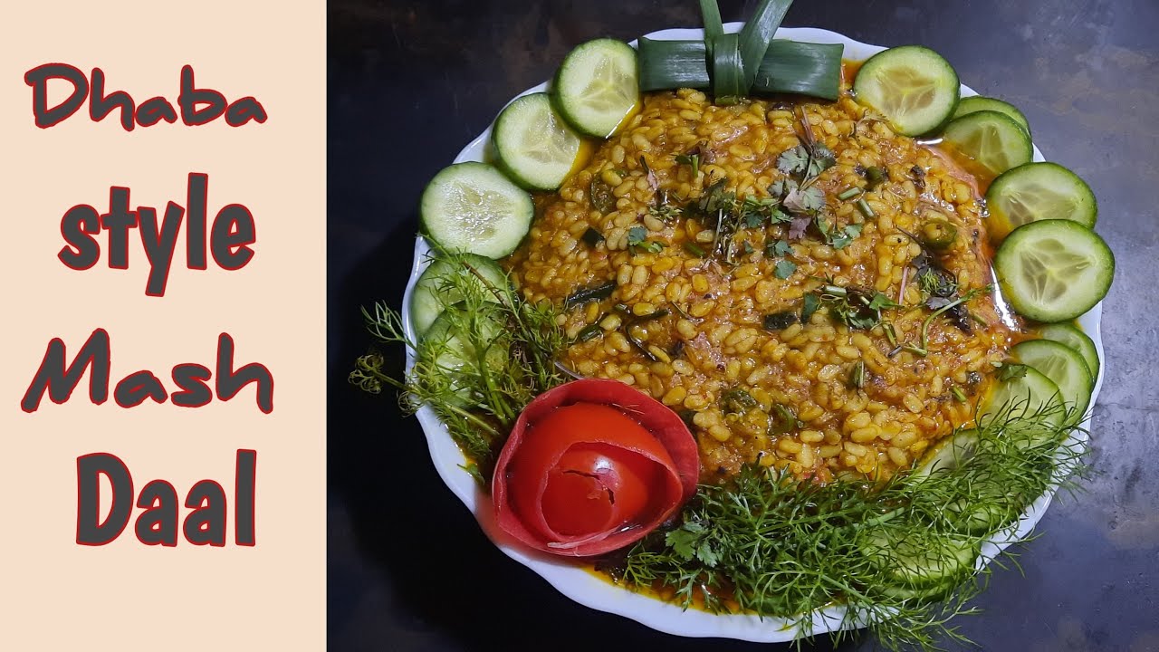 dhaba style mash daal recipe | ماش کی دال پکانے کا طریقہ | how to cook ...