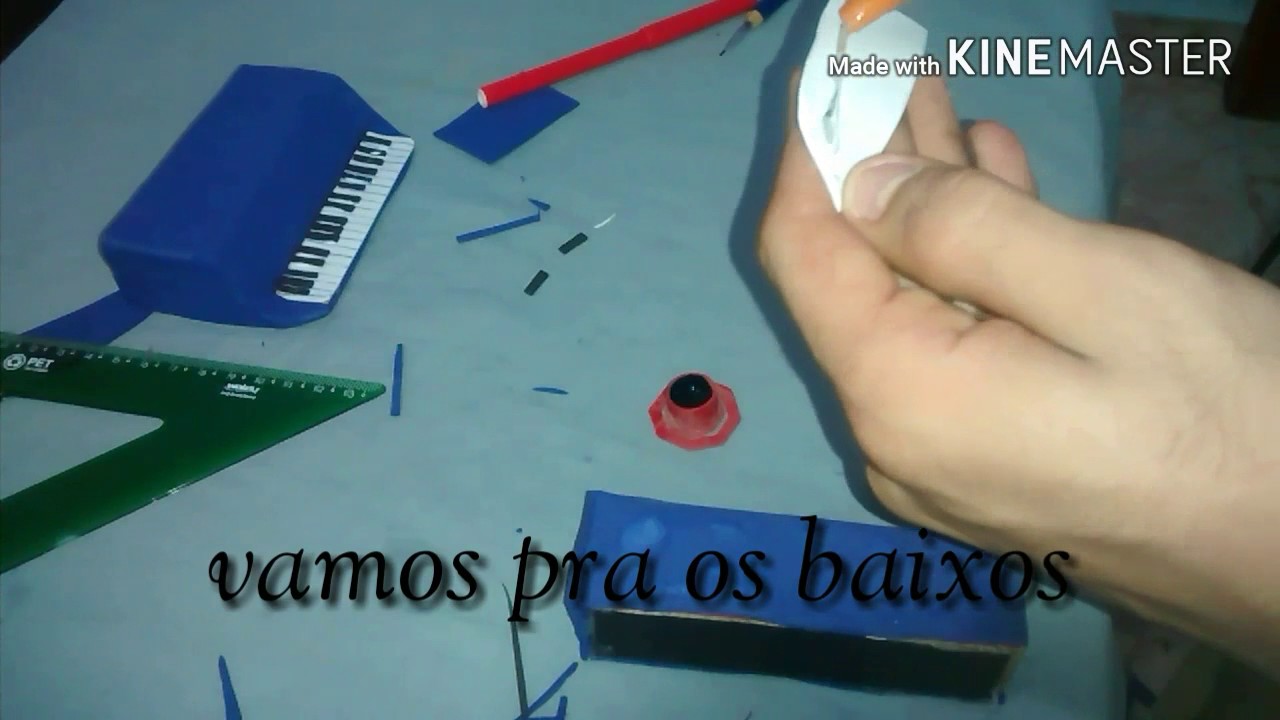 Como fazer um acordeon em miniatura - YouTube
