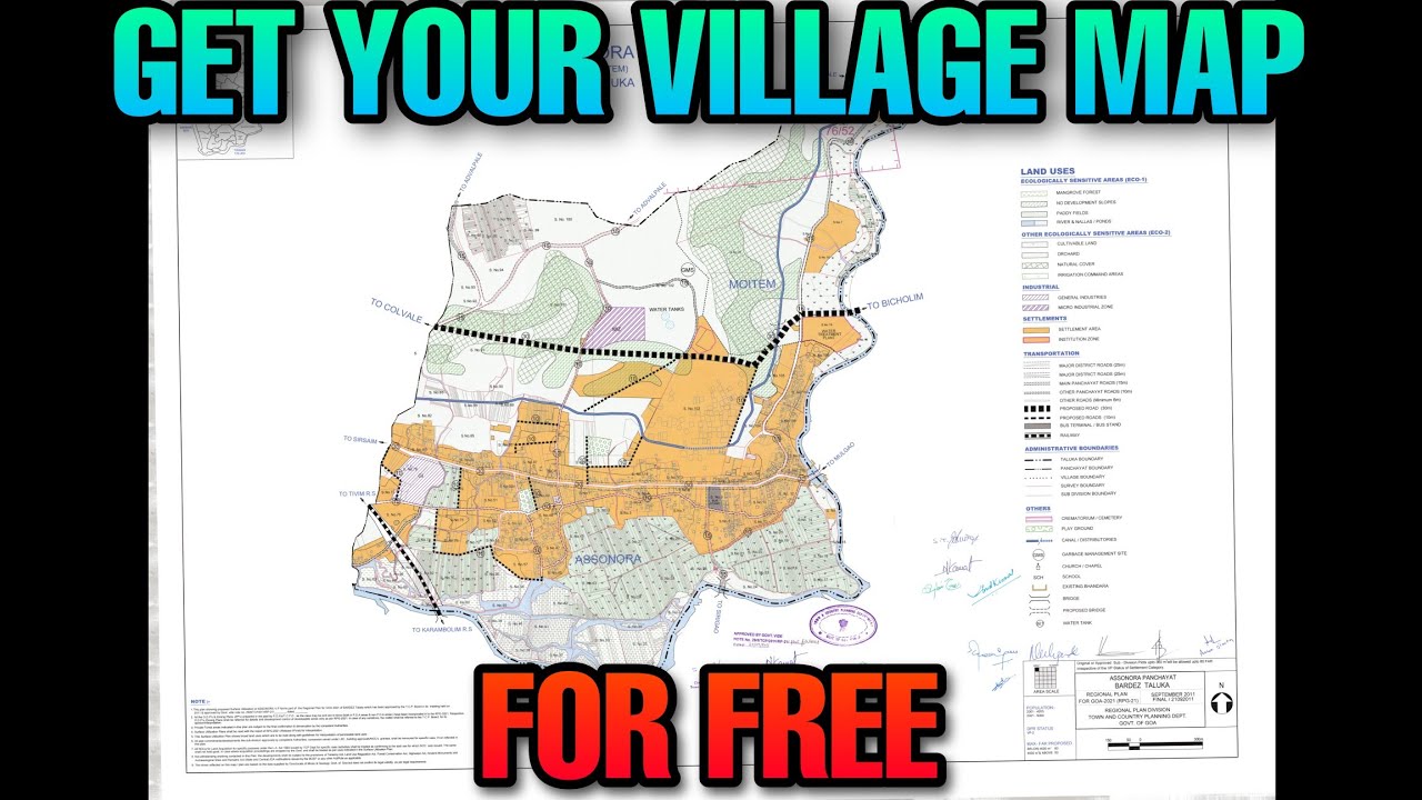 HOW TO DOWNLOAD YOUR VILLAGE MAP FREE | अपने गांव का नक्शा कैसे डाउनलोड ...