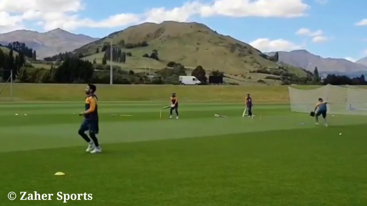 Babar Azam & Abdullah Shafiq Batting Practice in New Zealand - PAK team ...