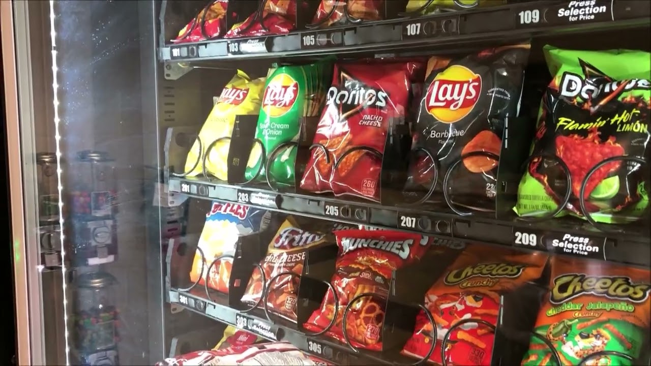 Getting 4 Bags of Chips for the Price of 1 from a Vending Machine ...